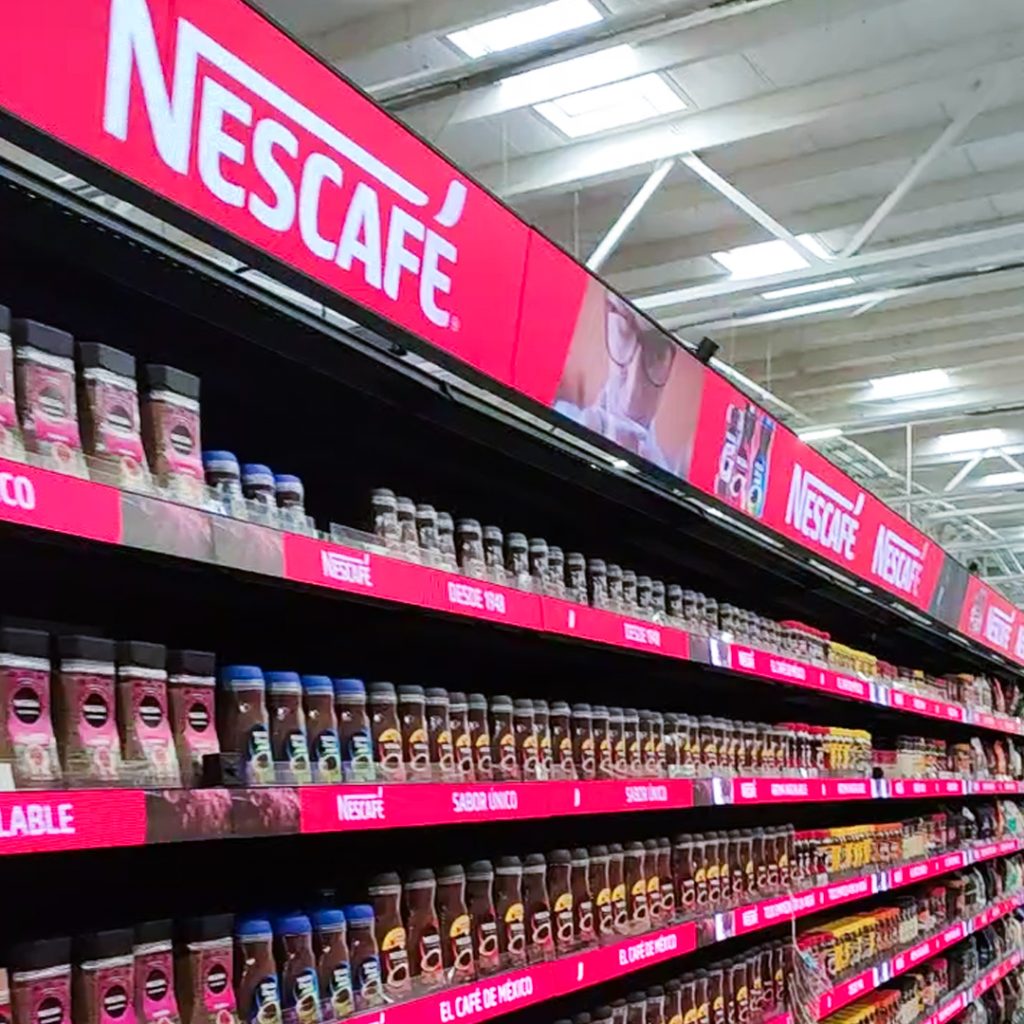 Digital Shelf Displays for Retail | PixioDisplay Shelf Edge